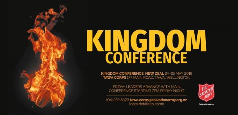 Kingdom Conference: New Zeal & Leaders Advance 24-26 May 2019 ...